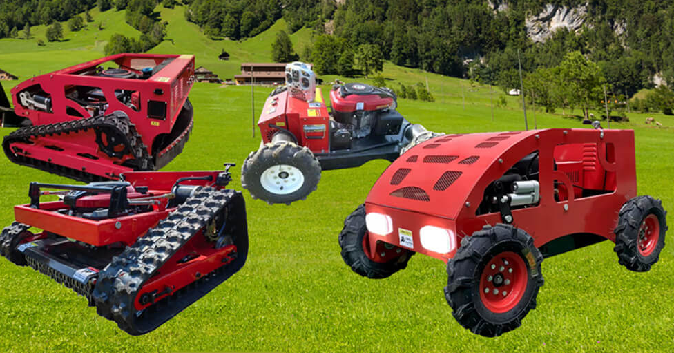 Remote Control Brush Mower - Robotlawnsmower